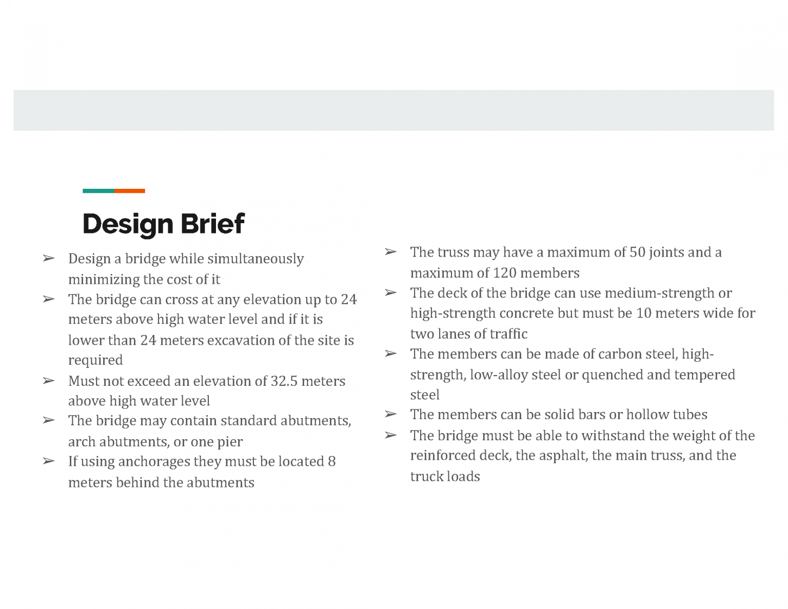 High School | Engineering | POE | Project: Structural Bridge Design ...